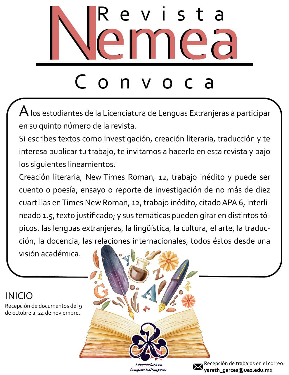 Nemea – Licenciatura en Lenguas Extranjeras
